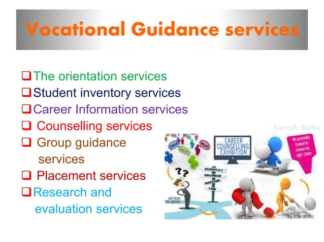 Types of Guidance - Educational, Vocational, Personal and Group ...