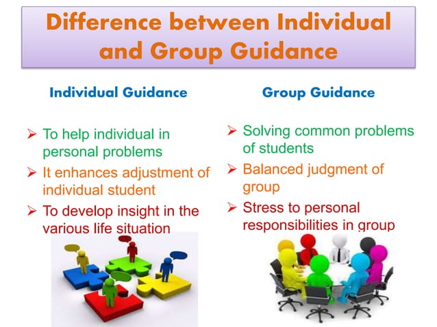 Types of Guidance - Educational, Vocational, Personal and Group ...