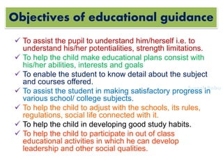 Types of Guidance - Educational, Vocational, Personal and Group ...