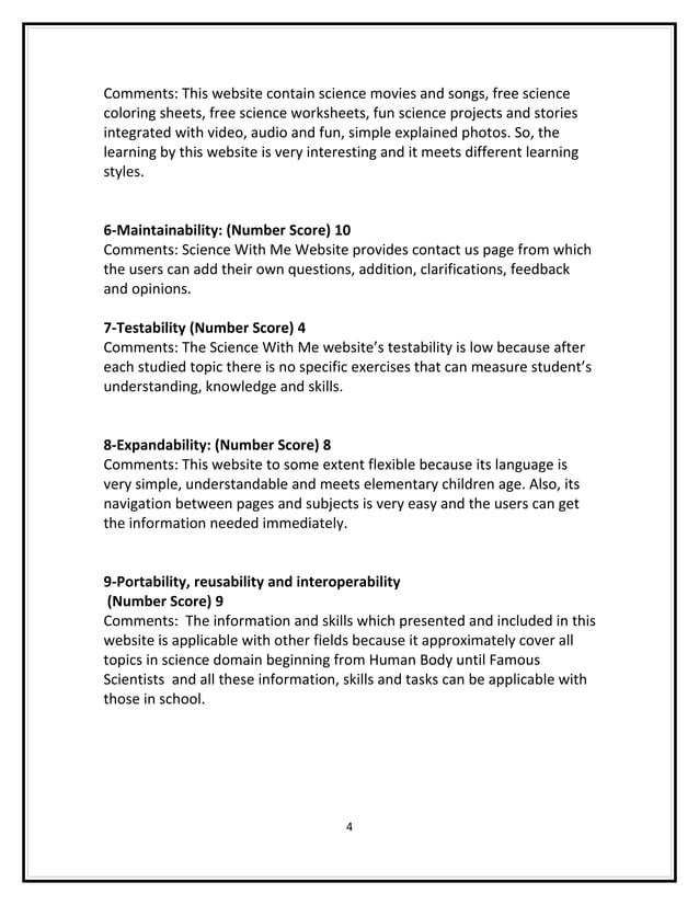 Educational Website Evaluation PDF Educational Website Evaluation PDF