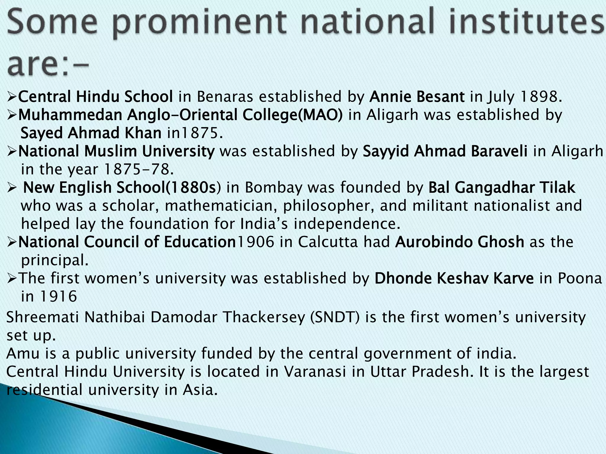 Education and british rule | PPTX