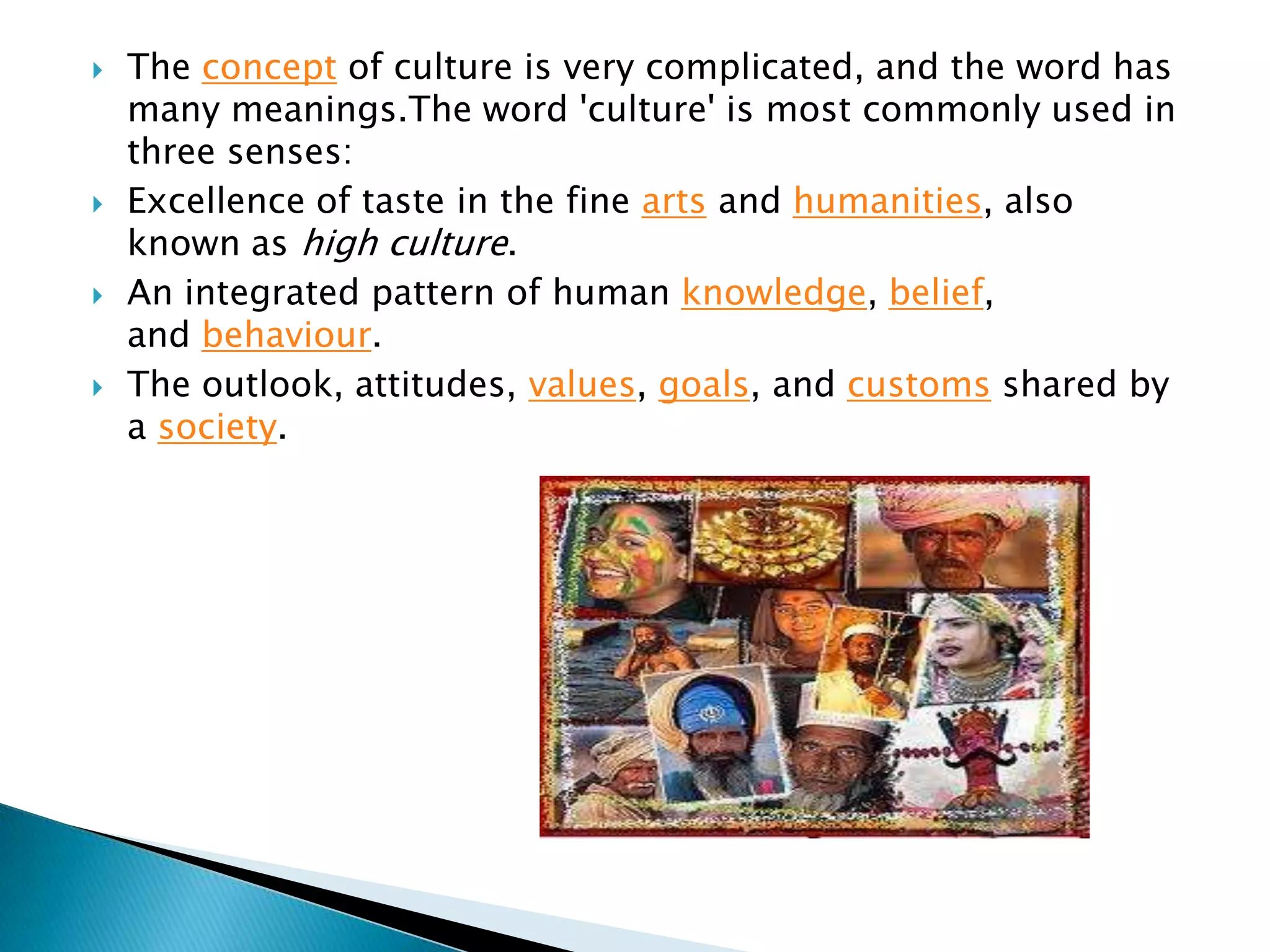 Education and culture in general | PPTX