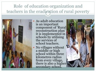 Education and Eradication of Poverty | PPTX
