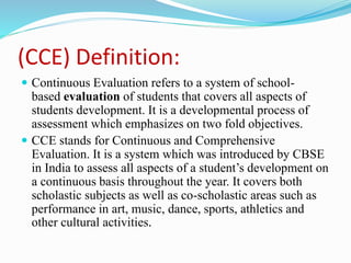 Education and evaluation | PPTX