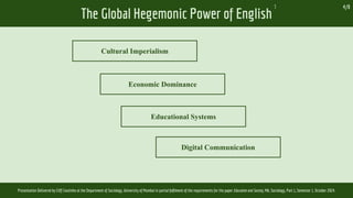 Education and Gramsci's Hegemony | PPT