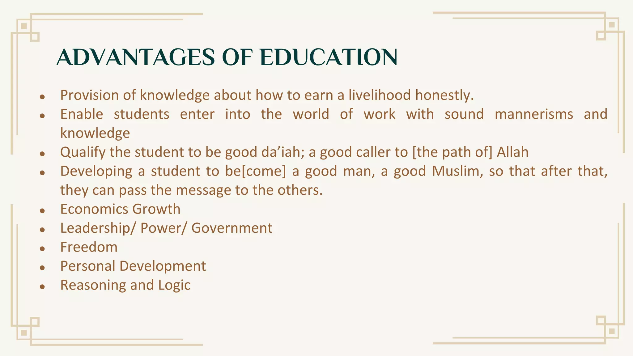 EDUCATION AND ISLAM.pptx
