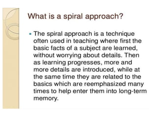 Education and its relation with spiral curriculum.pptx