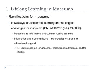 Education and learning in museum | PPTX