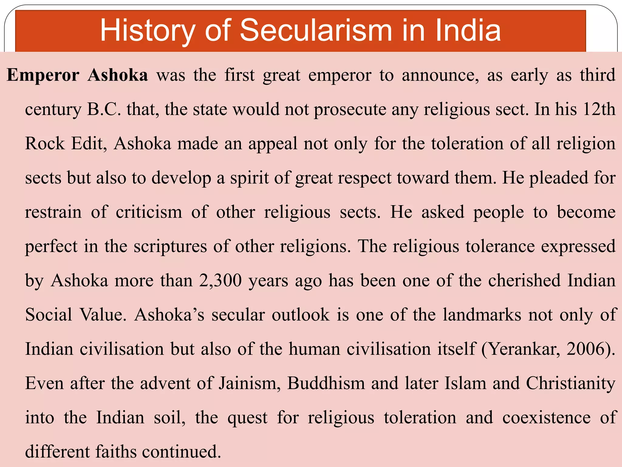 Education and secularism | PPTX