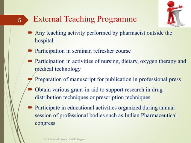 Education and Training Program in the Hospital | PPTX | Healthcare ...