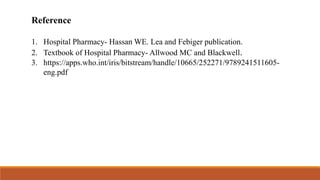 Education and training program in the hospital. | PPTX