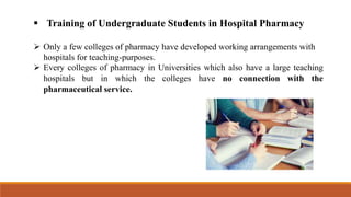 Education and training program in the hospital. | PPTX