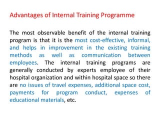 Education and training program in the hospital.pptx