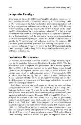 Education and urban society reframing pd 2012 | PDF