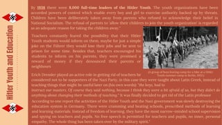 Education and young people, nazi germany | PPTX
