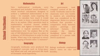 Education and young people, nazi germany | PPTX