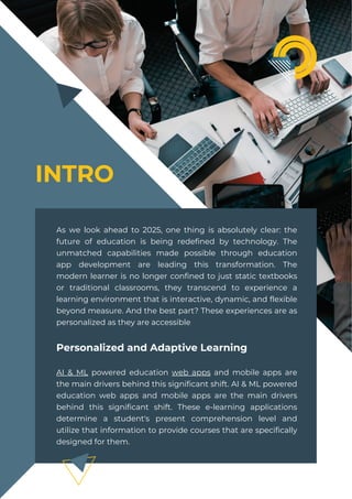 Education App Development Paving the Way for Learning in 2025 | PDF