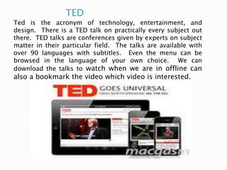 Education apps for mobile learning | PPTX