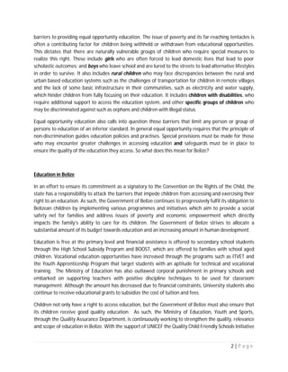 What really is the right to an Education? Part 1- 2013 | PDF