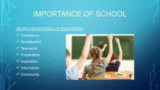 School & Curriculum | PPTX | Primary Education | Education