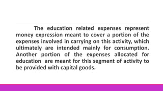 Education as an investment | PPTX