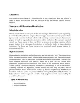 Education as institutions | DOCX