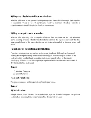 Education as institutions | DOCX