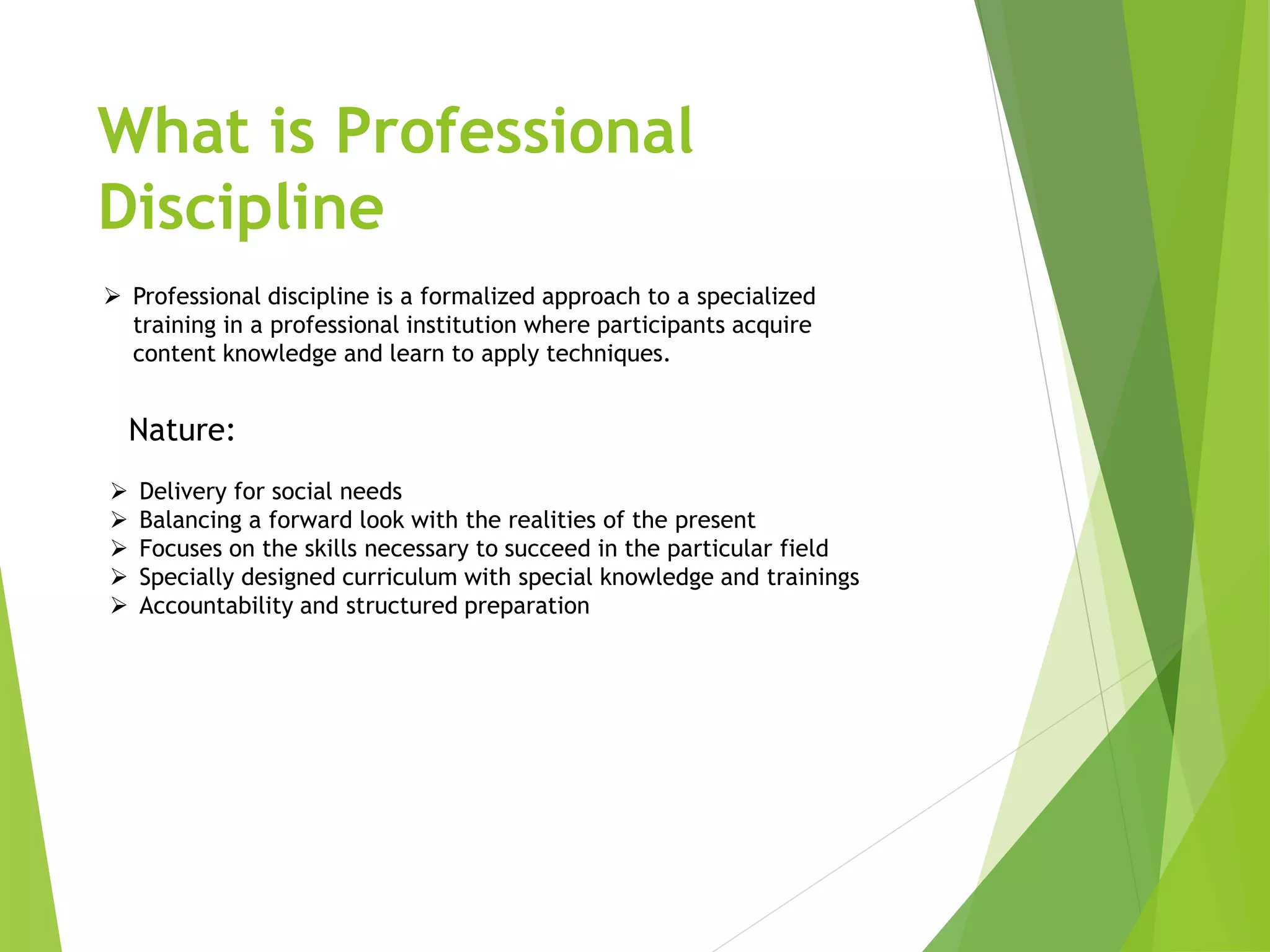 Education as liberal and professional discipline | PPTX