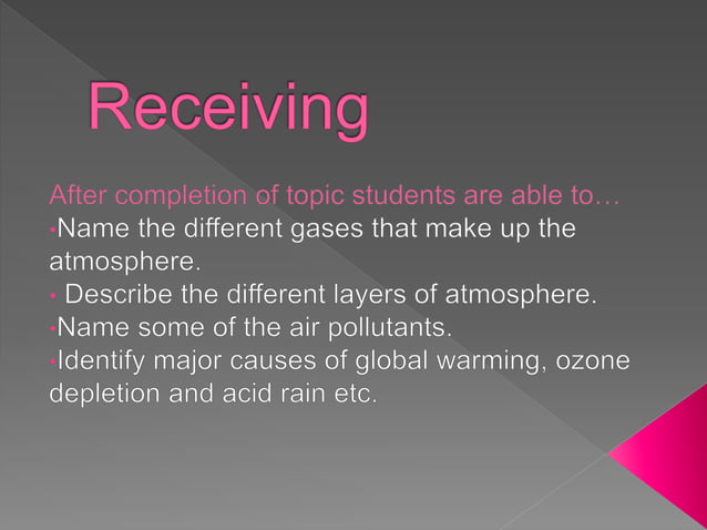 learning objectives in affective domain of blooms taxanomy | PPT