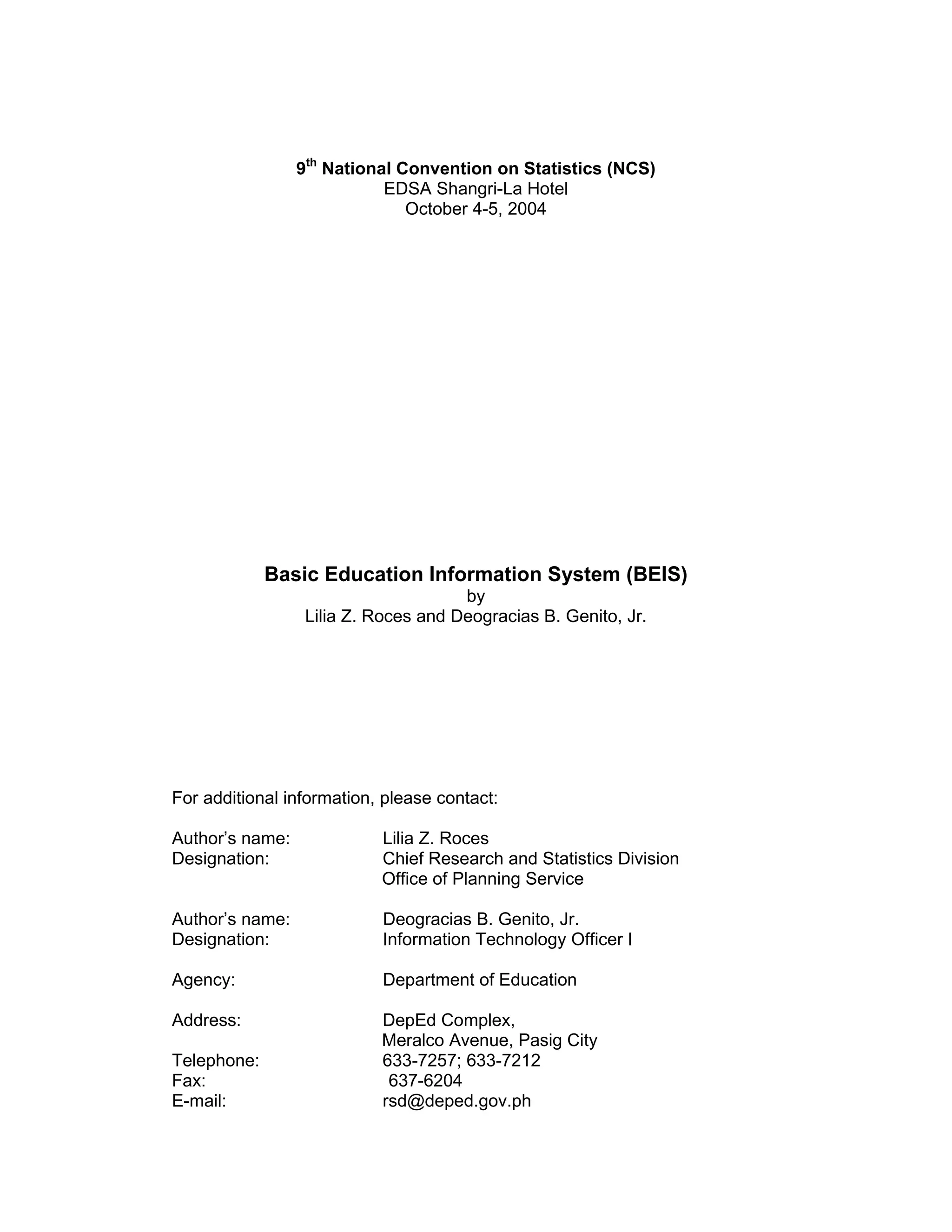 Education beis | PDF