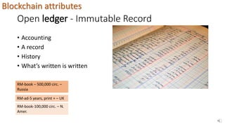 Blockchain in Photography | PPTX | Computing | Technology & Computing