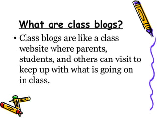 Education blogs introduction | PPT | Internet | Computing