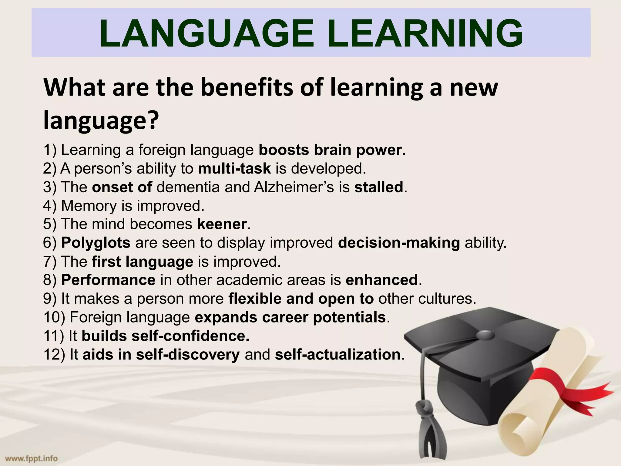 LANGUAGE LEARNING AND EDUCATION C1 | PPTX | Educational Assessment ...