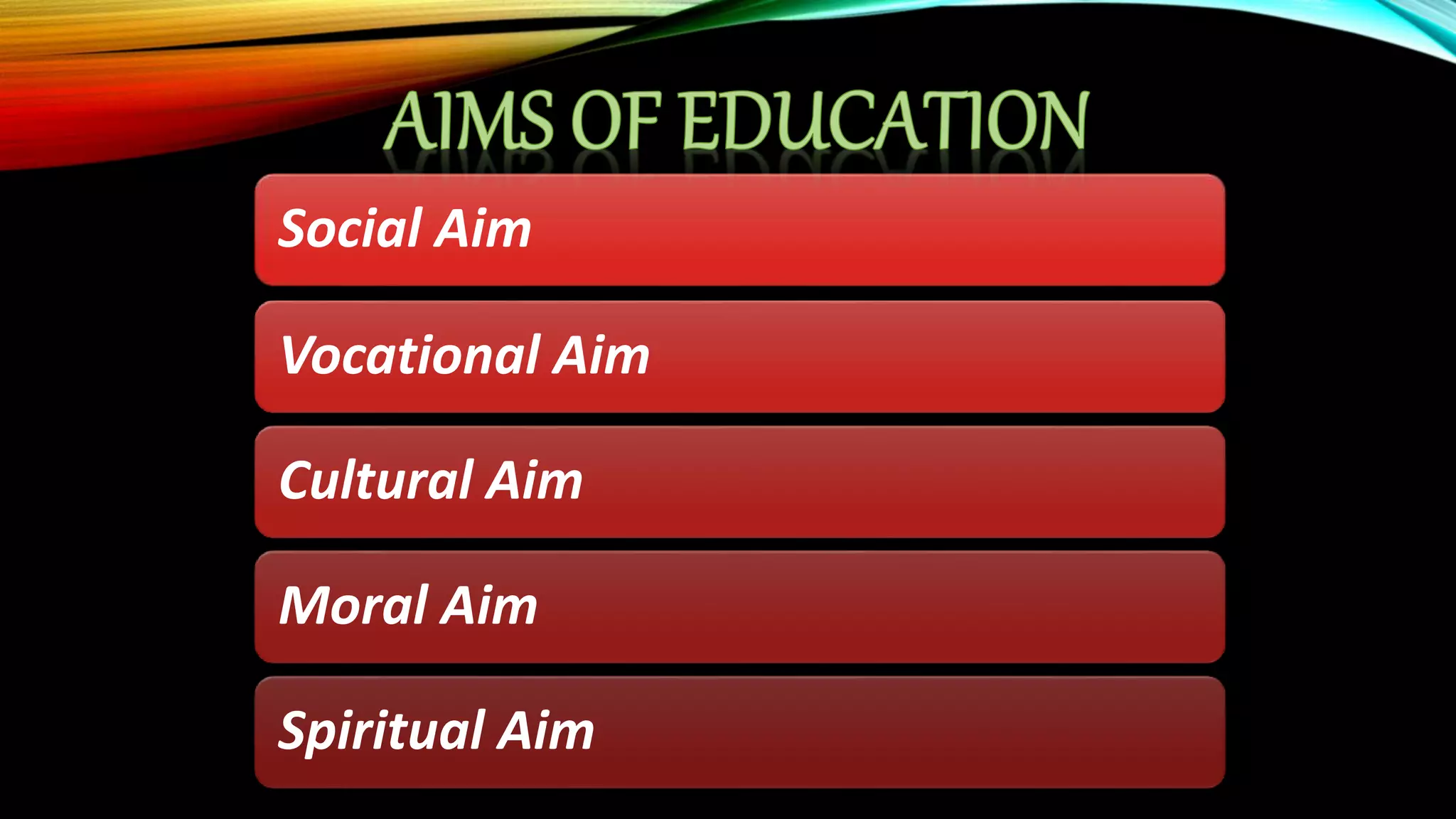 CONCEPT OF EDUCATION. | PPTX