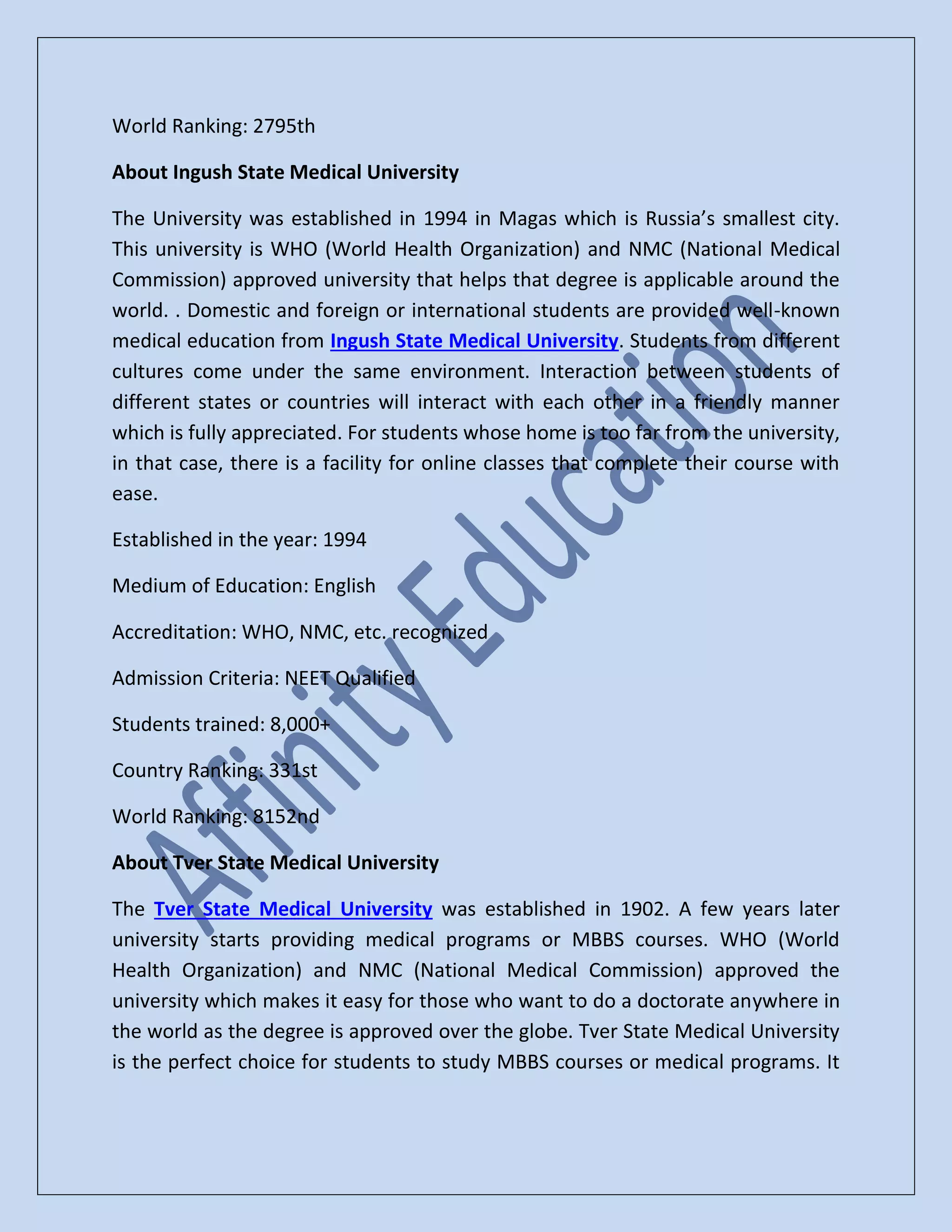 Education Criteria of top-notch Universities of Russia | PDF