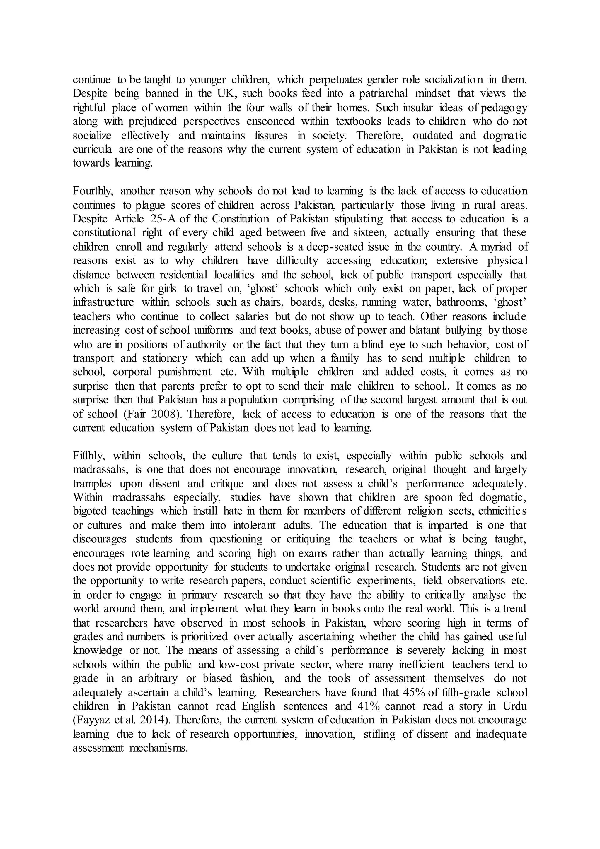 Education css essay | DOCX