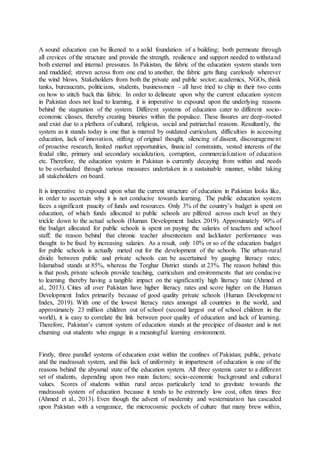 Education css essay | DOCX