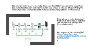 Education data mining presentation | PPTX