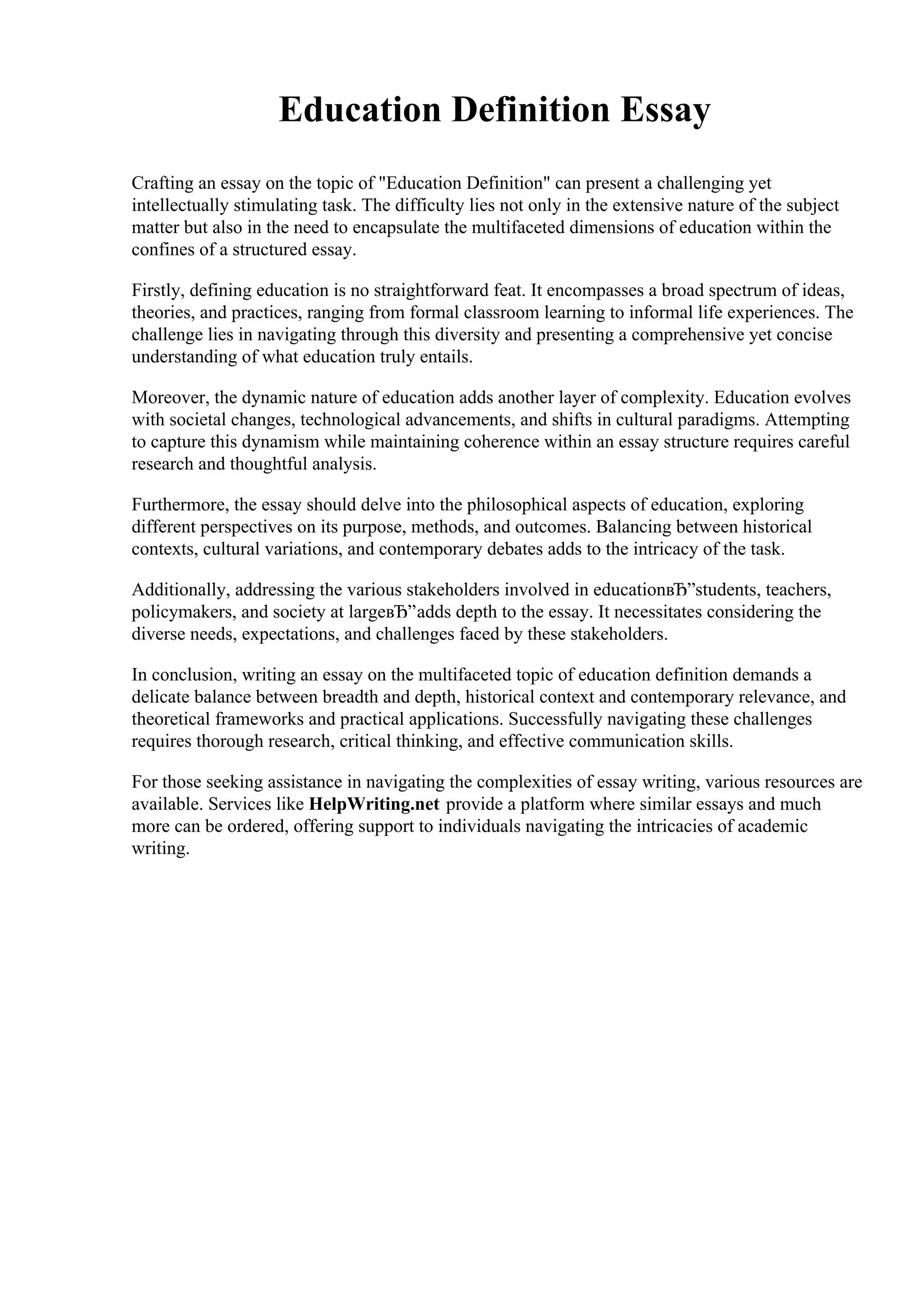 Education Definition Essay.pdf