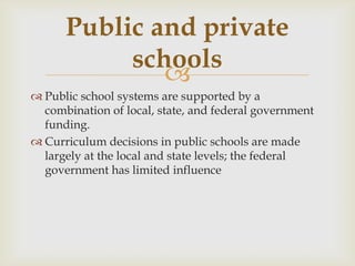 Education in usa | PPTX