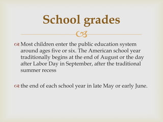 Education in usa | PPTX