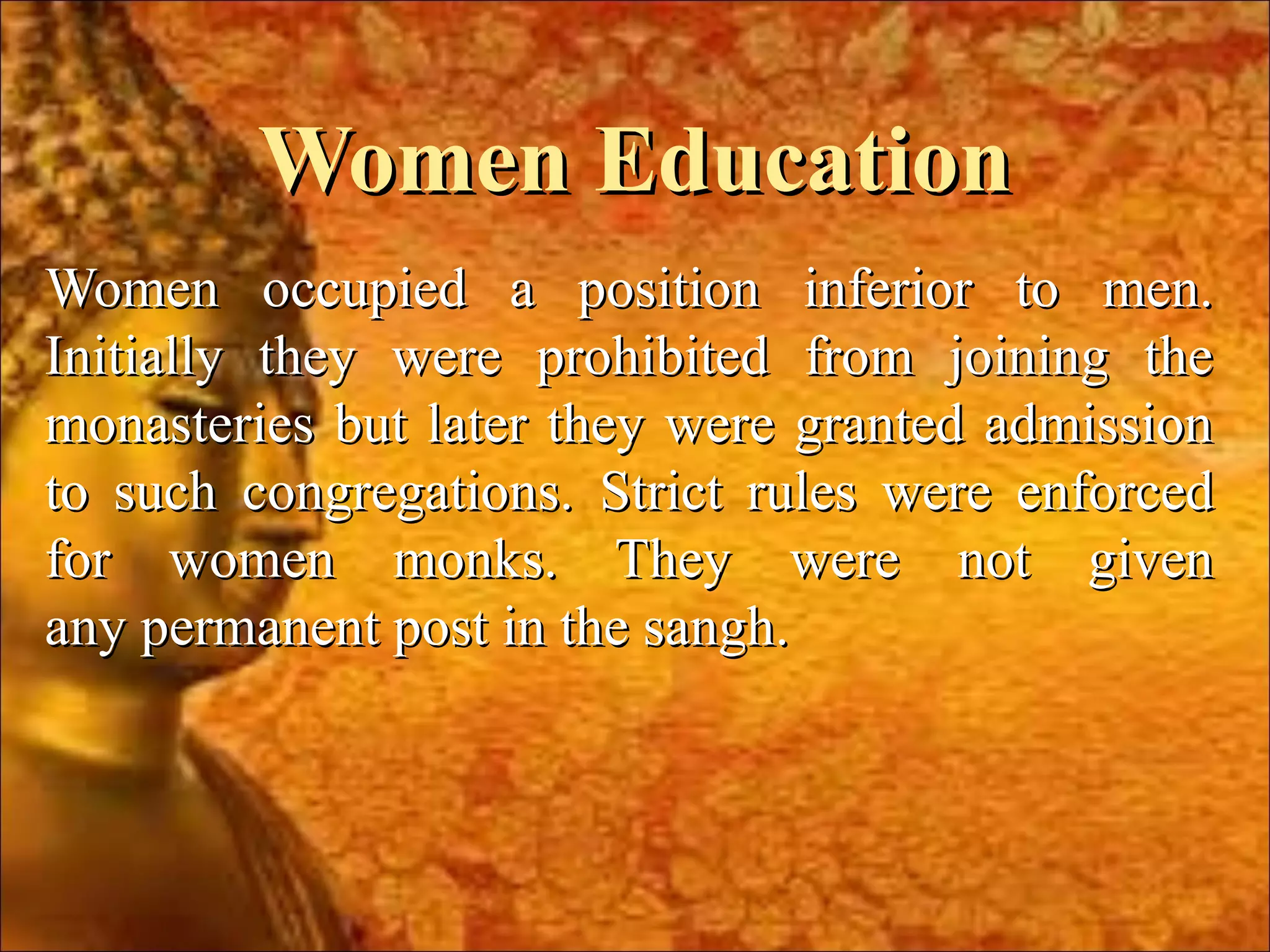 Buddhist Education System in India | PPT