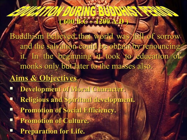 Buddhist Education System in India | PPT | Buddhism | Religion ...