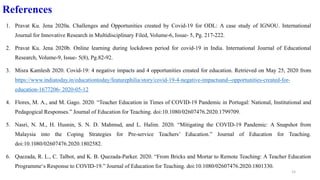 Education during COVID-19 pandemic.pptx