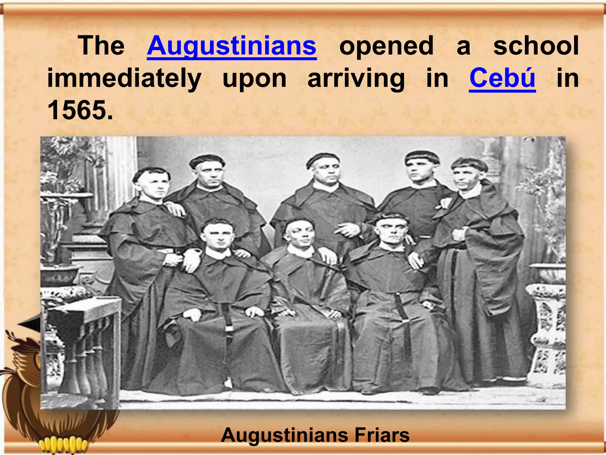 Education during the spanish regime and its colonial effects group 4 | PPTX