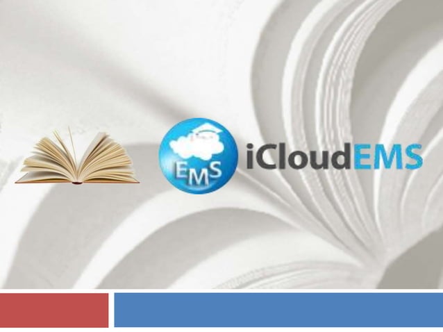 iCloudEMS - Education ERP Presentation | PPTX