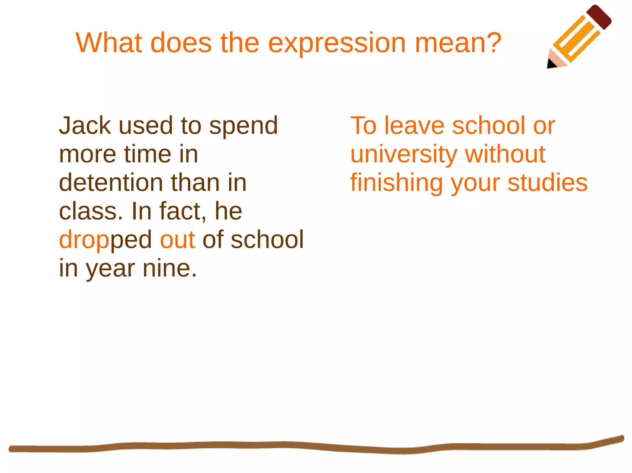 Education expressions | PPT