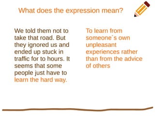 Education expressions | PPT