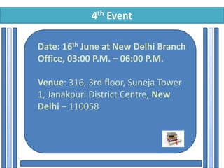 Education fair 2015in Chennai, Hyderabad, Trichy and New Delhi | PPT