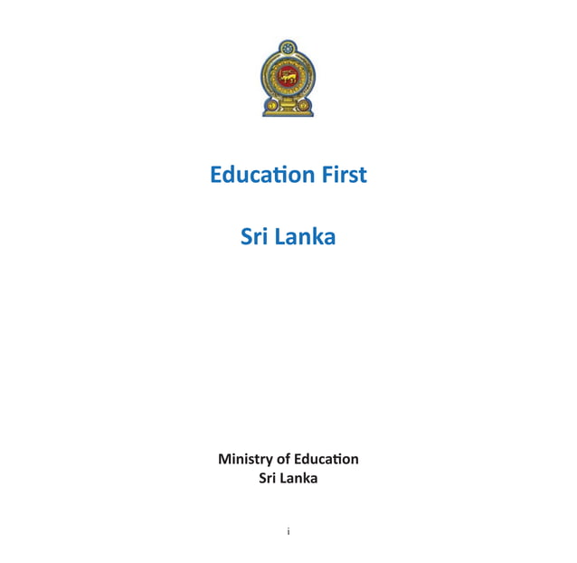 Education System in Sri Lanka has a history of over 2300 years | PDF